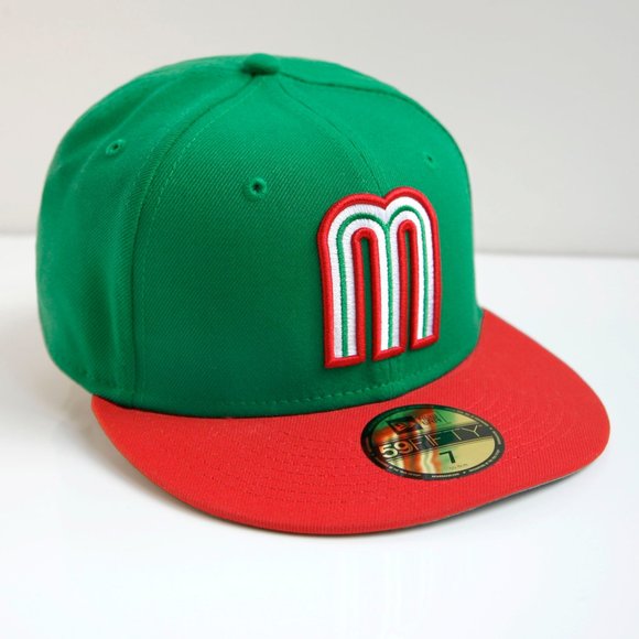 New Era | Accessories | New Era Mexico 59fifty Fitted Cap Greenred ...